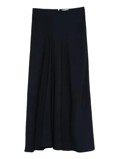 P.a.r.o.s.h Front-slit Maxi Skirt - Black