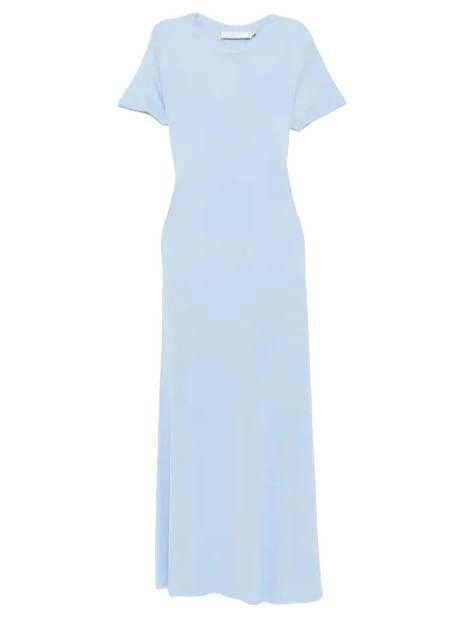 Proenza Schouler Short-sleeve Maxi Dress - Blue