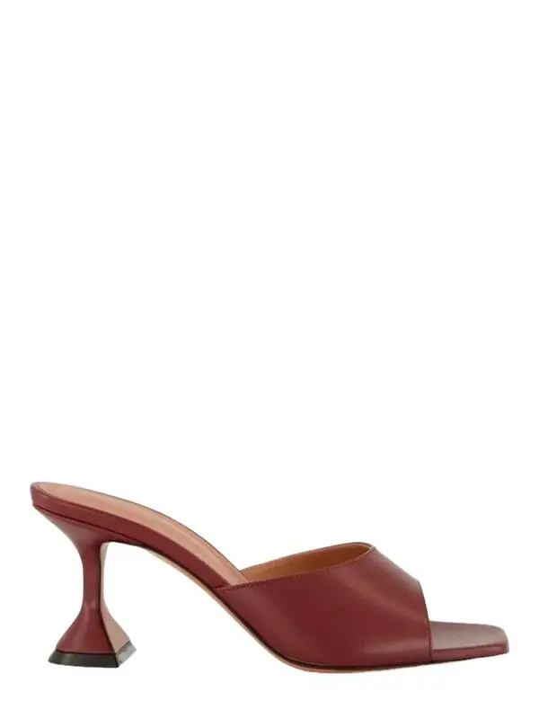 Amina Muaddi Open-toe High Heels Sandals - Red