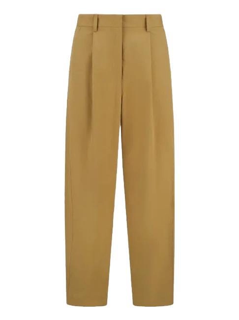 Herno Elasticated Tailored Trousers - Green