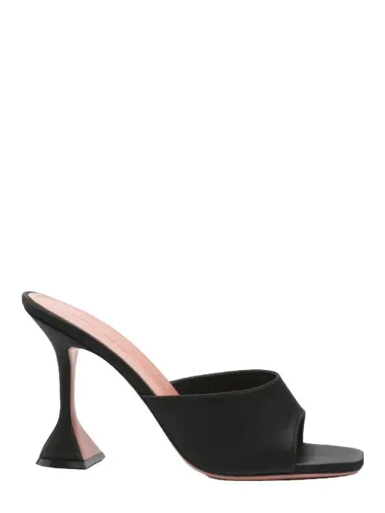 Amina Muaddi Classic Open-toe Sandals - Black