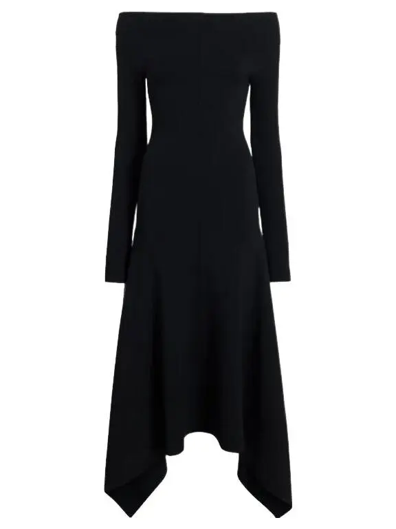 Proenza Schouler Romi Midi Dress - Black