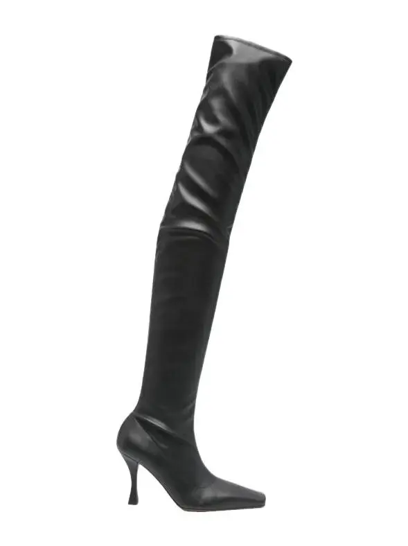 Proenza Schouler Trap Knee-high Boots - Black
