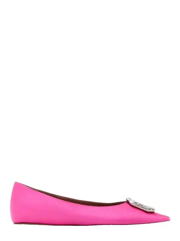 Amina Muaddi Camelia Ballerina - Pink