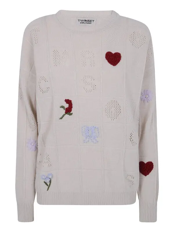 TWINSET X Marco Rambaldi Sweater - Gray