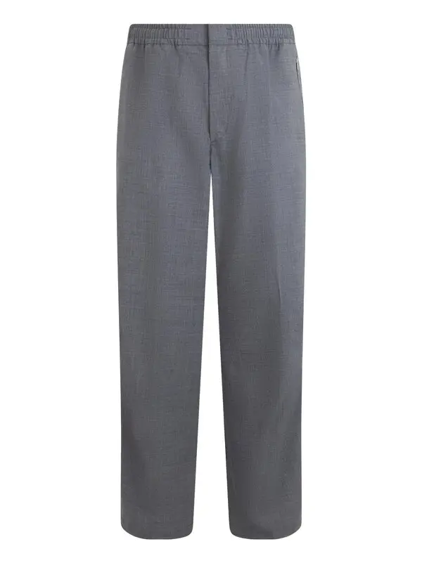 Herno Relaxed Elastic-waist Pants - Grey