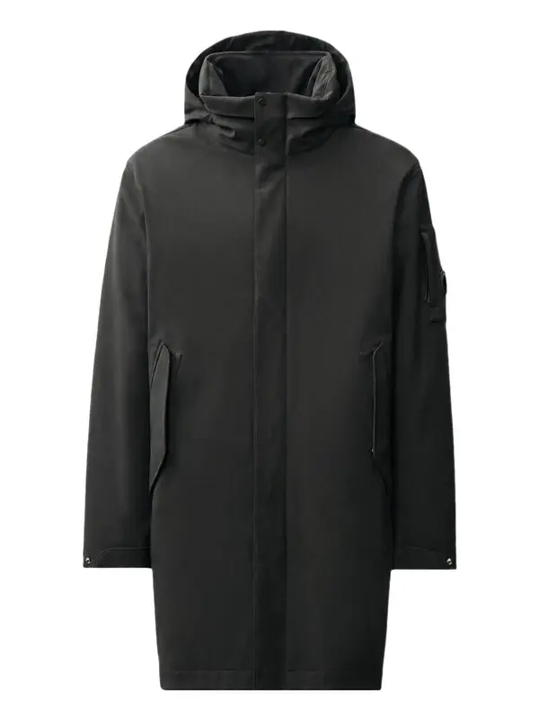 C.P. COMPANY Shell-r Padded Hooded Parka - Black