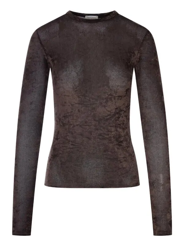FORTE_FORTE Long-sleeve T-shirt - Black