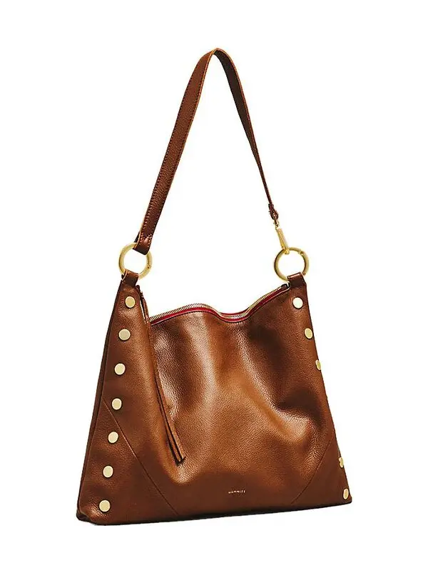 HAMMITT Kyle Leather Shoulder Bag - Chocolate