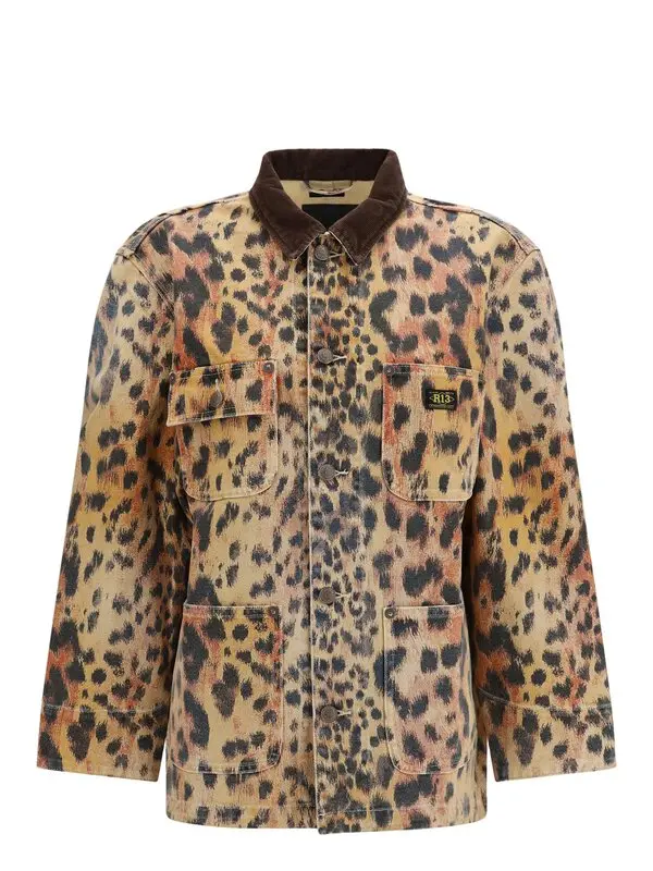 R13 Relaxed Chore Jacket - Multicolour