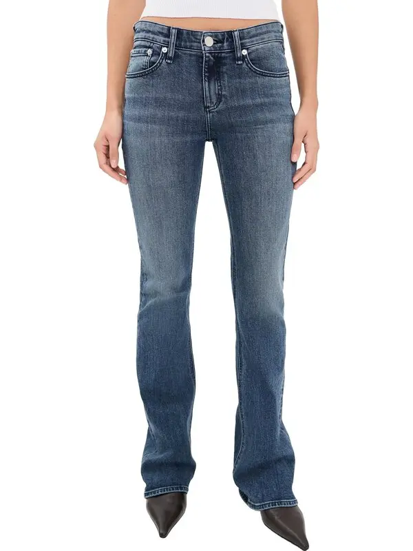 Rag & Bone Kinsley Low Rise Bootcut Jeans - Sadie