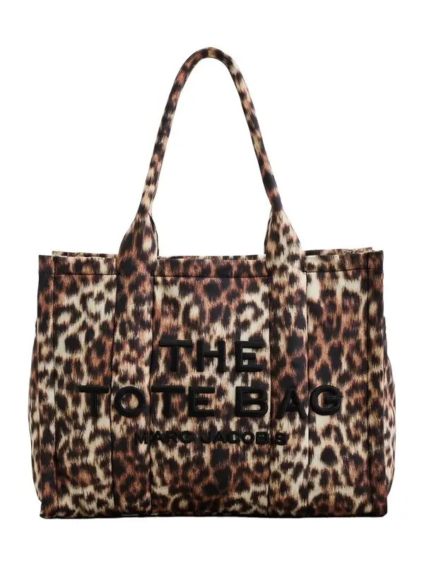 Marc Jacobs Large Puffy Tote Bag - Brown Multi