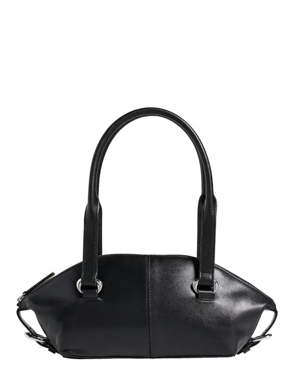 Staud Hester Mini Shoulder Bag - Black