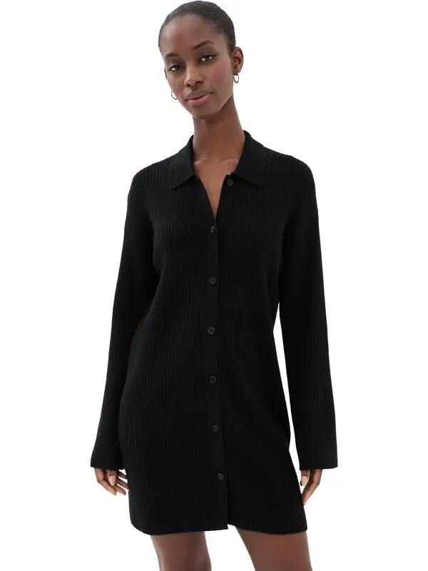 Le Kasha Godda Cashmere Dress - Black