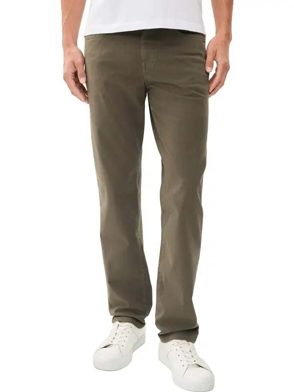 Joe's Jeans The Brixton Slim Straight Luxe Twill Pants - Tea Leaf
