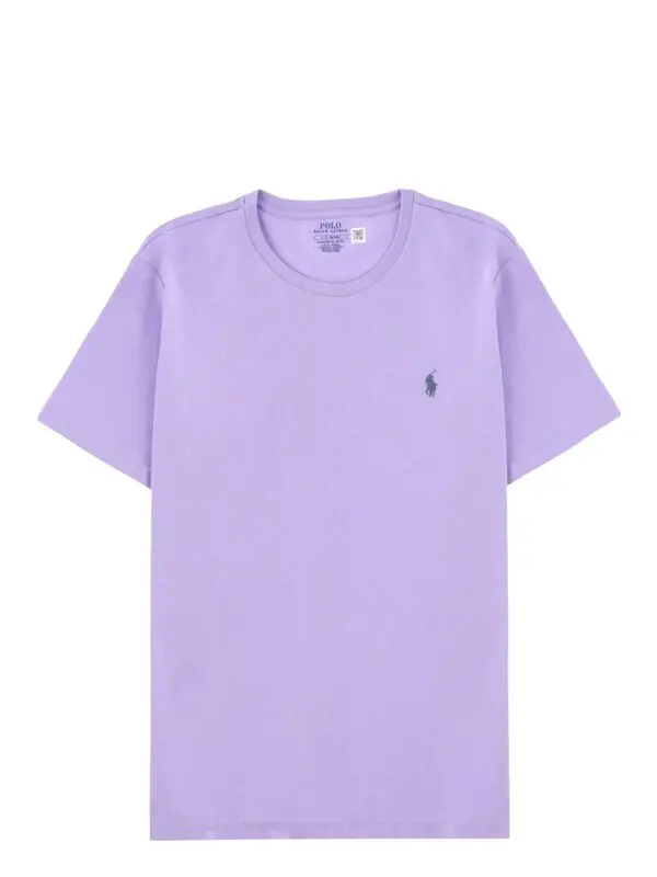 Polo Ralph Lauren Pony Embroidered Crewneck T-shirt - Purple