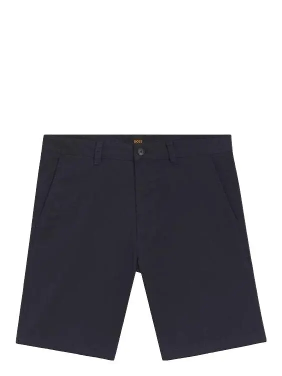 Hugo Boss Slim-fit Chino Shorts - Black