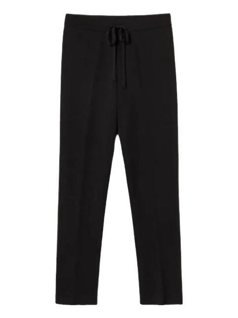 TWINSET Knitted Track Pants - Black
