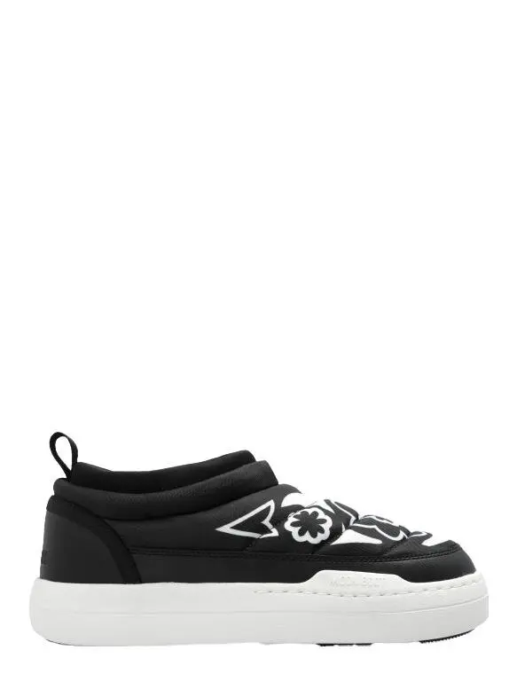 Moon Boot Park Graphic-print Sneakers - Black