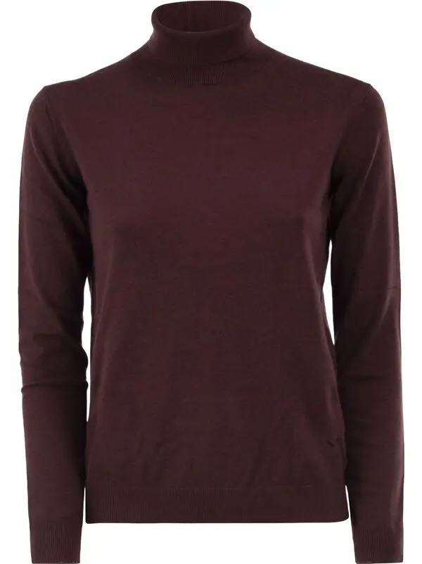 Max Mara Turtleneck Knitted Sweater - No
