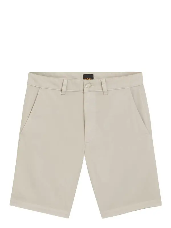 Hugo Boss Slim-fit Tailored Shorts - Light Beige