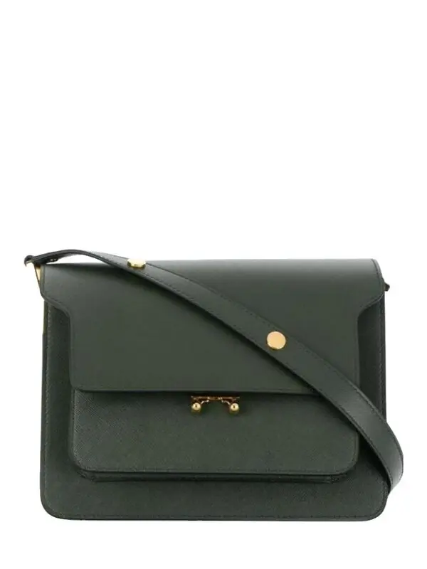 Marni Medium Trunk Bag - Black