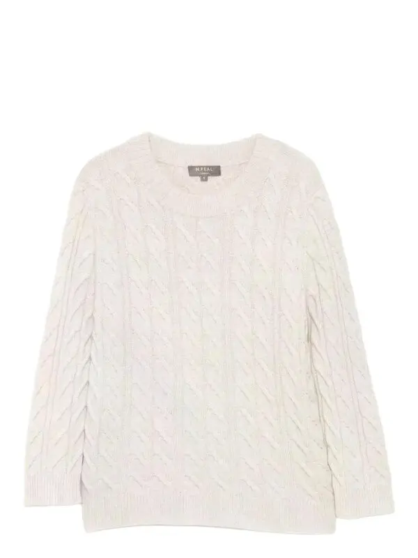 N.peal Emilia Sweater - Neutrals