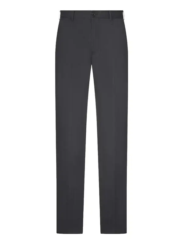 PT TORINO Pressed-crease Tailored Trousers - Grey