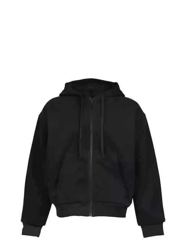 Matthew Williamson Double-layer Zip-up Hoodie - Black