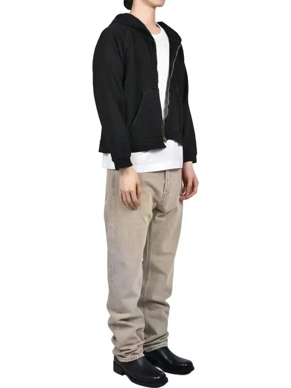 SECOND / LAYER Rola Zip-up Hoodie - Black