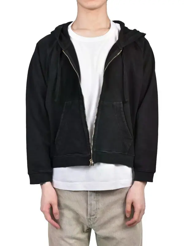 SECOND / LAYER Rola Zip-up Hoodie - Black