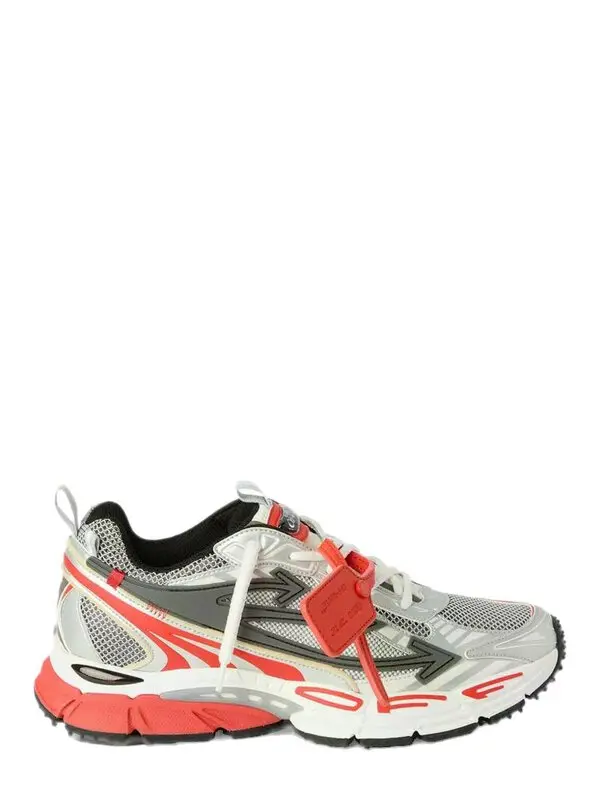 Off-White Panelled Lace-up Sneakers - Grey