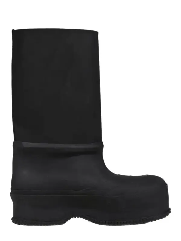 Matthew Williamson Rubber Platform Boots - Black