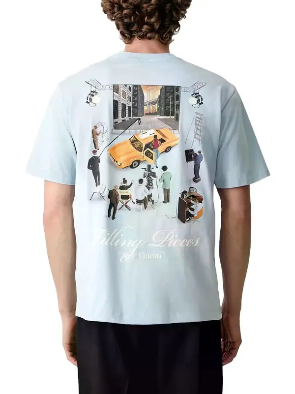 Filling Pieces Graphic-print T-shirt - Blue