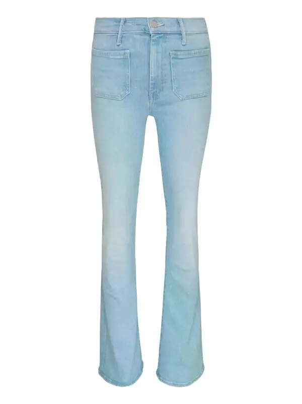 MOTHER Weekender Patch-pocket Jeans - Blue
