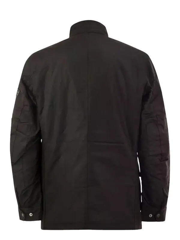 BARBOUR INTERNATIONAL Tourer Duke Waxed Military-style Jacket - Brown