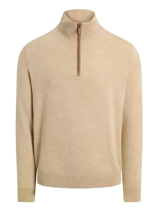 Rlx Ralph Lauren Half-zip Sweater - Neutrals