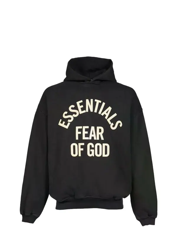 ESSENTIALS Campus 90s Hoodie - Black
