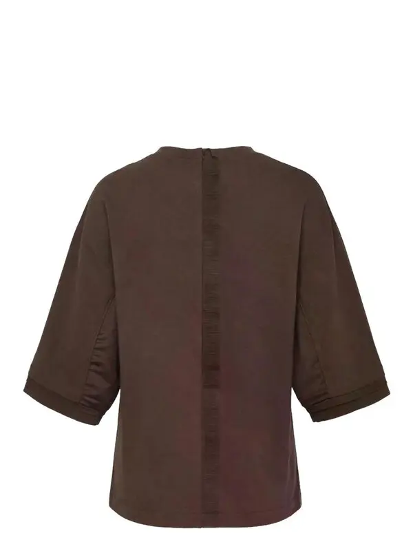 Undercover Paneled Short-sleeve T-shirt - Brown