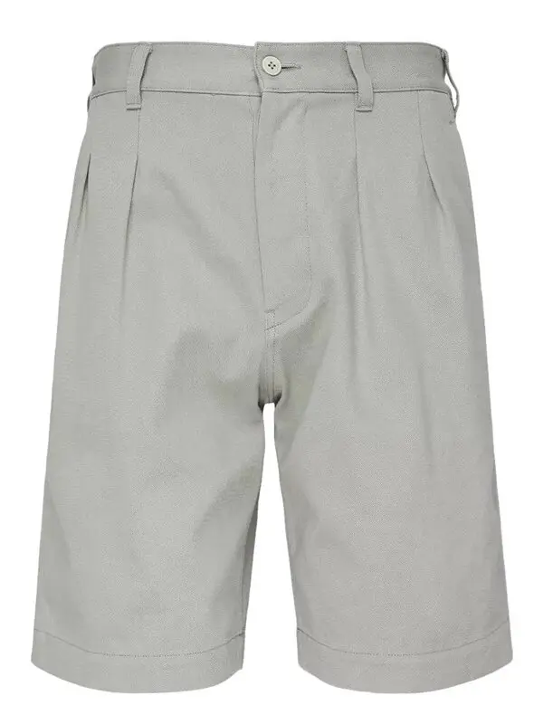 Visvim Bearn Pleated Twill Shorts - Grey