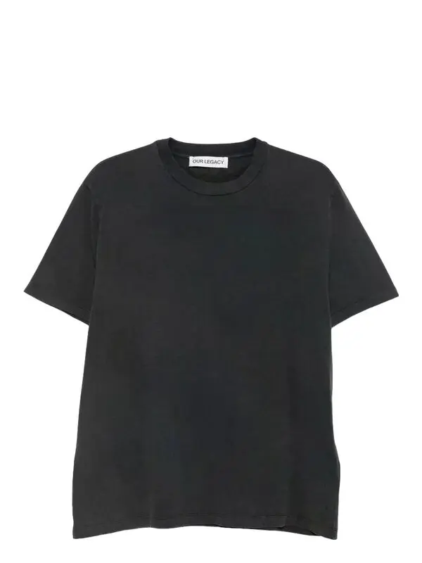 Our Legacy Box Crainum Blossom Print T-shirt - Black