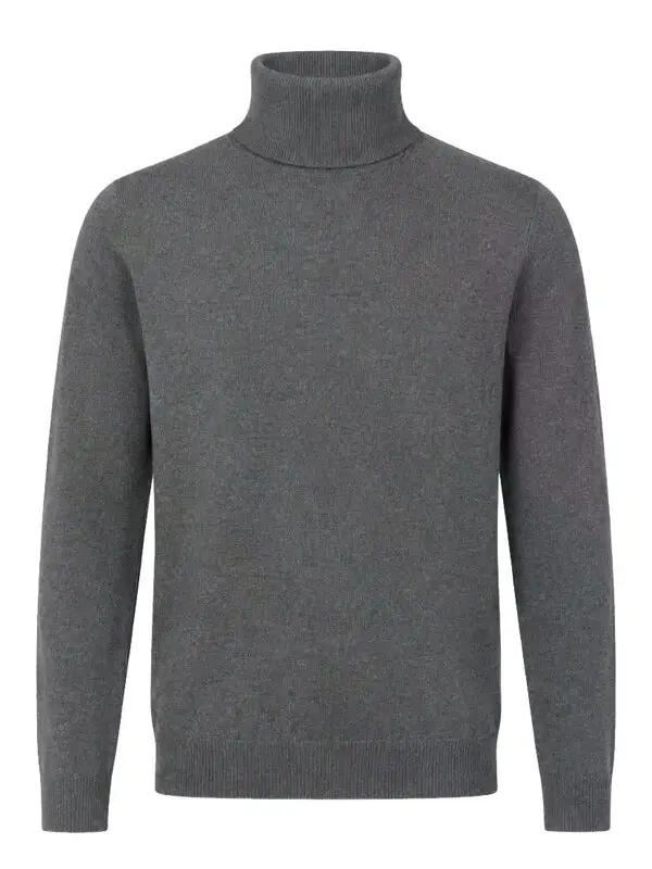 FRANZESE COLLECTION David Beckham French Napoli Roll-neck Sweater - Grey