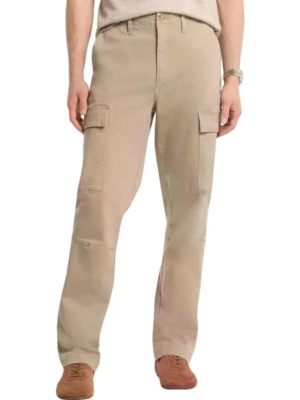 Michael Kors Stretch Cotton Twill Cargo Pants - Neutrals