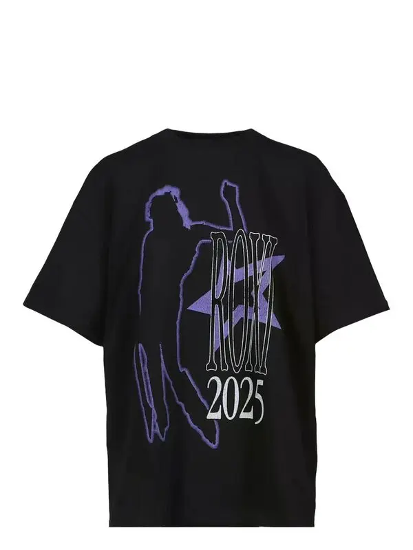 ALTER EGO Lisa Roxi Graphic-print T-shirt - Black