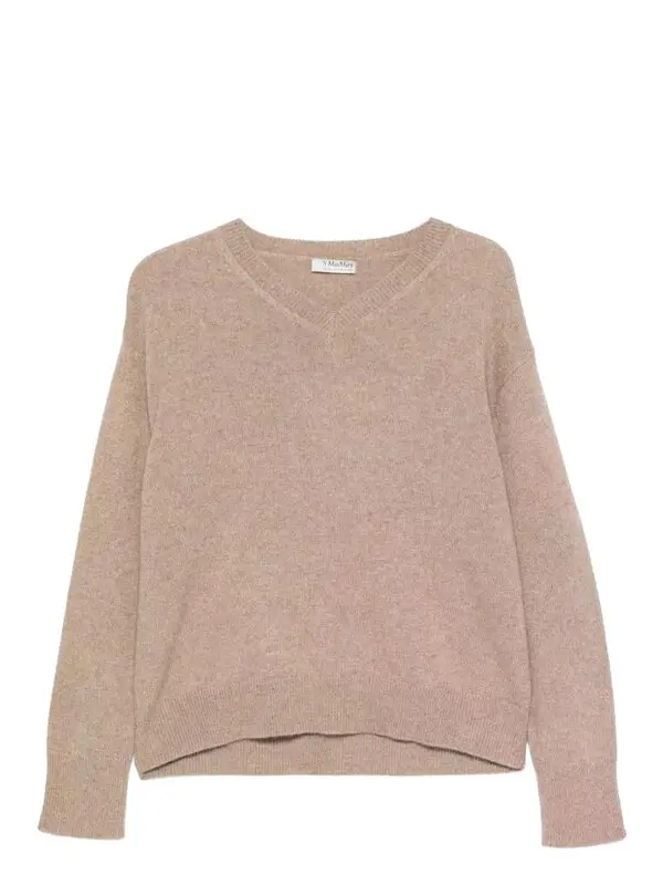 Max Mara V-neck Sweater - Brown