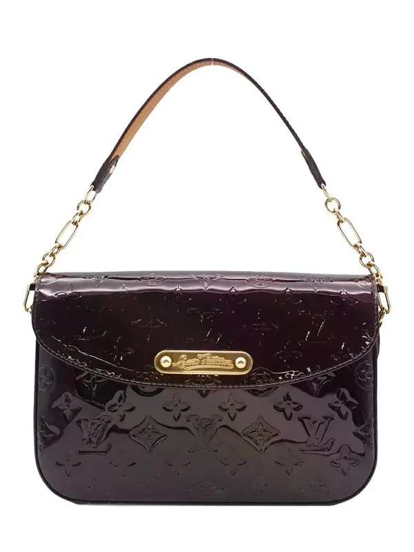 LOUIS VUITTON Monogram Vernis Rodeo Drive Satchel - Purple