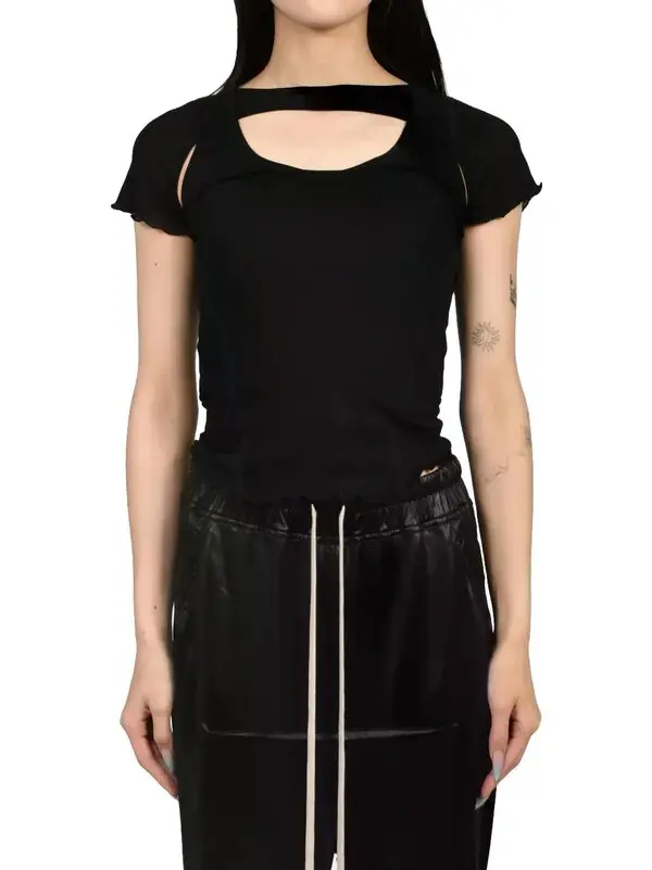 SRVC STUDIO Harness Cutout T-shirt - Black