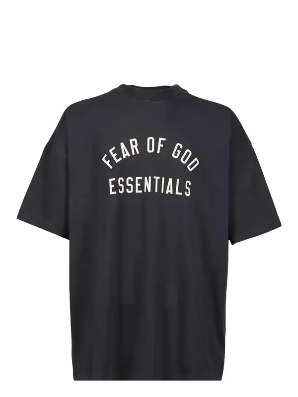 ESSENTIALS Varsity 90s Short-sleeve T-shirt - Black