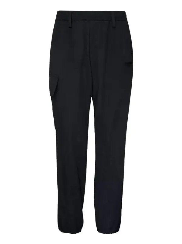 Yohji Yamamoto Flap-pocket Cargo Pants - Black