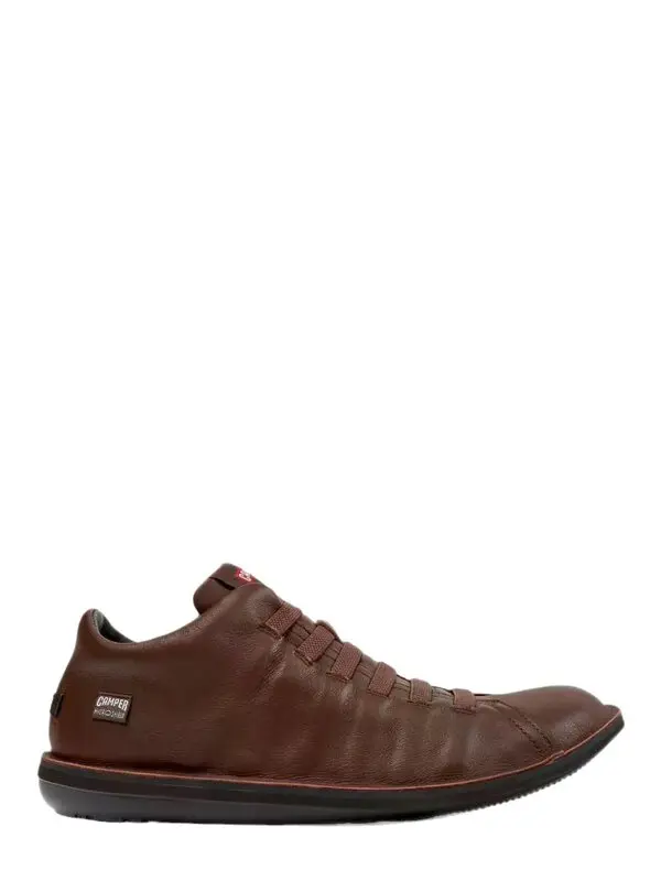 Camper Beetle Leather Sneakers - Brown